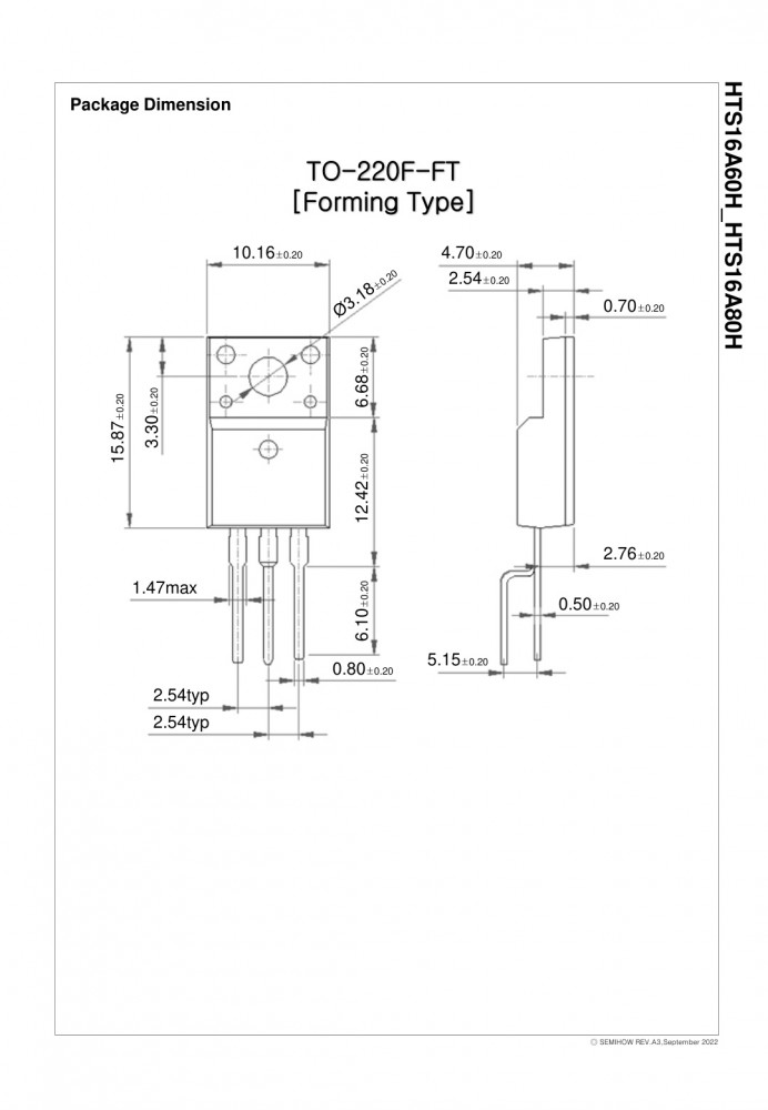 HTS16A60H datasheet page 6