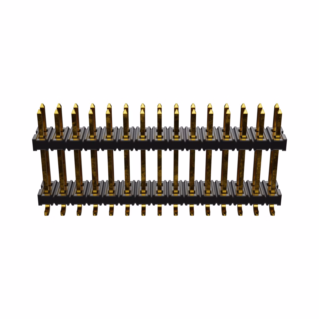 2.00mm Pitch Milli-Grid Header, Vertical, Surface Mount, Dual Row Dual Body, 30 Circuits, 0.025µm Gold (Au) Plating, 10.10mm Stacking Height, Tube, Lead-Free for sale