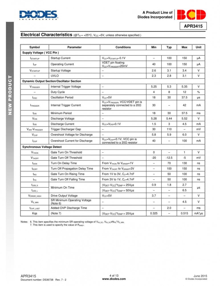 APR3415 technical document page 4
