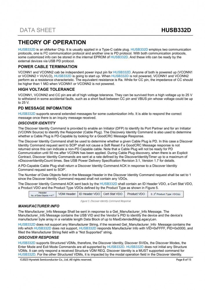 HUSB332D datasheet page 8