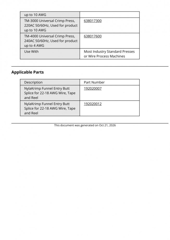 Technical document image 3 for MOLEX 638856100