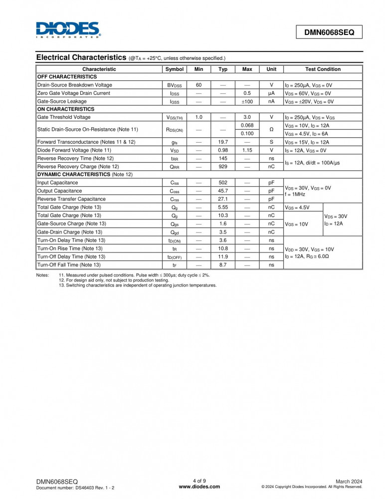 DMN6068SE-13 datasheet page 4