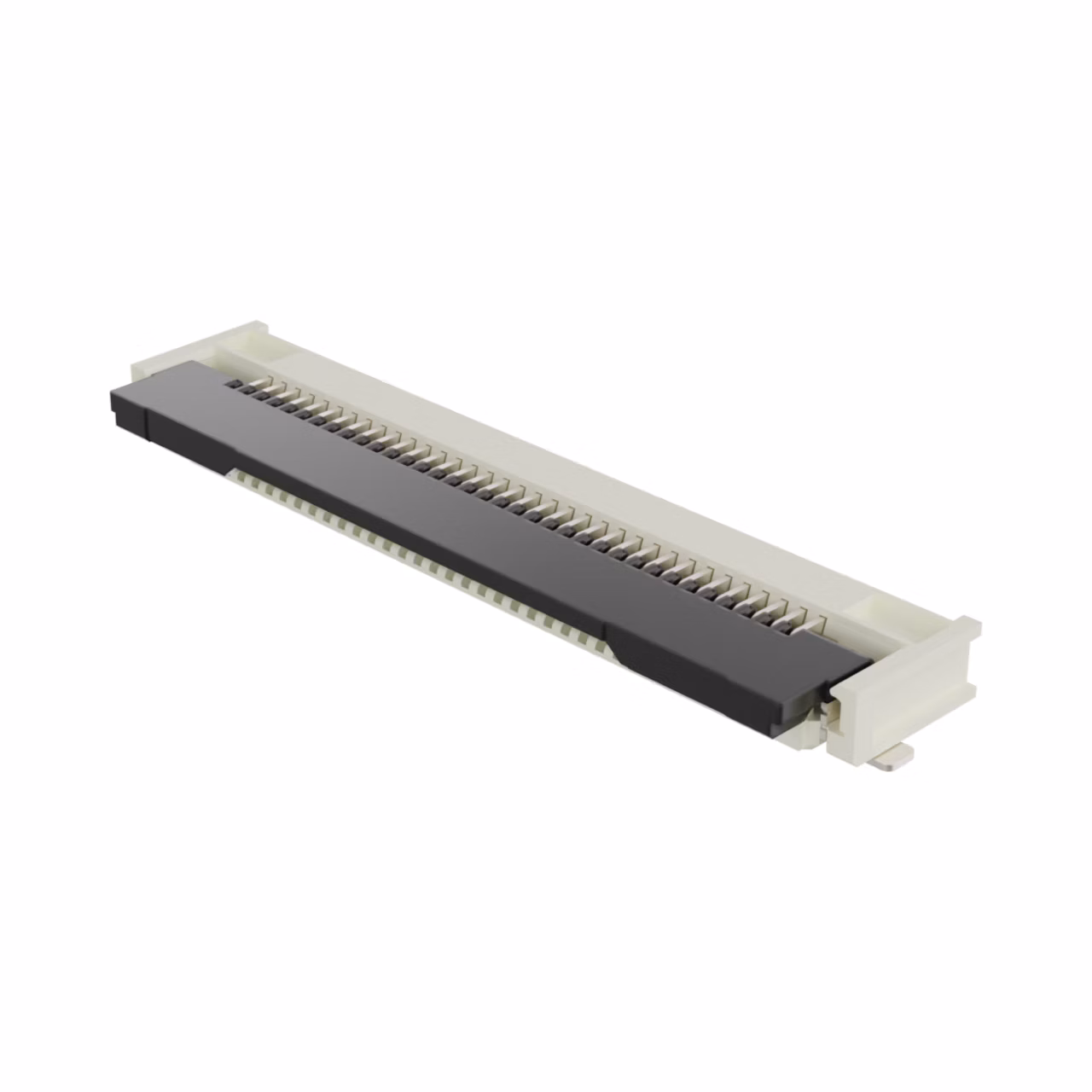 Easy-On FFC/FPC Connector, 0.50mm Pitch, 1.90mm Height, Single Bottom Contact (FS19), Right-Angle, Surface Mount, ZIF, 35 Circuits, Tin-Bismuth Plating for sale