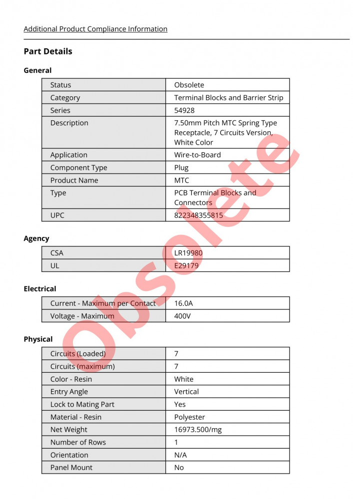 MOLEX 549280770 document preview, page 2