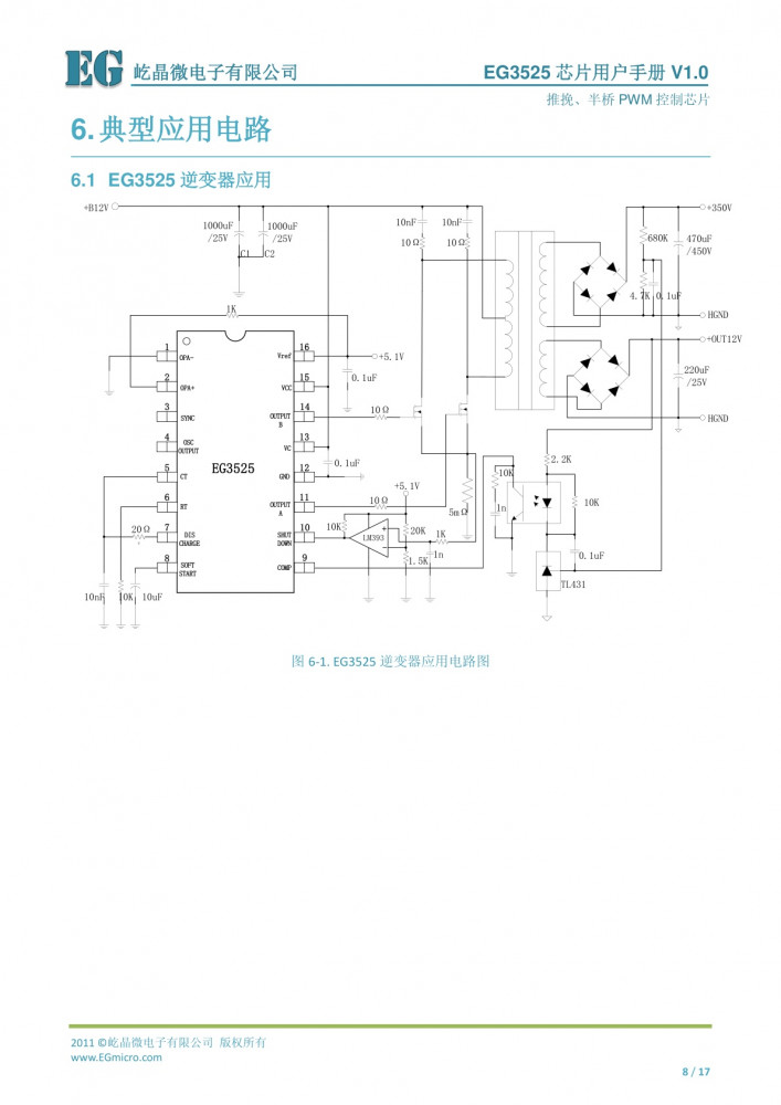 EG3525 user manual page 8