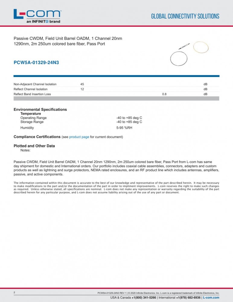 PCW5A-01329-24N3 technical document page 2