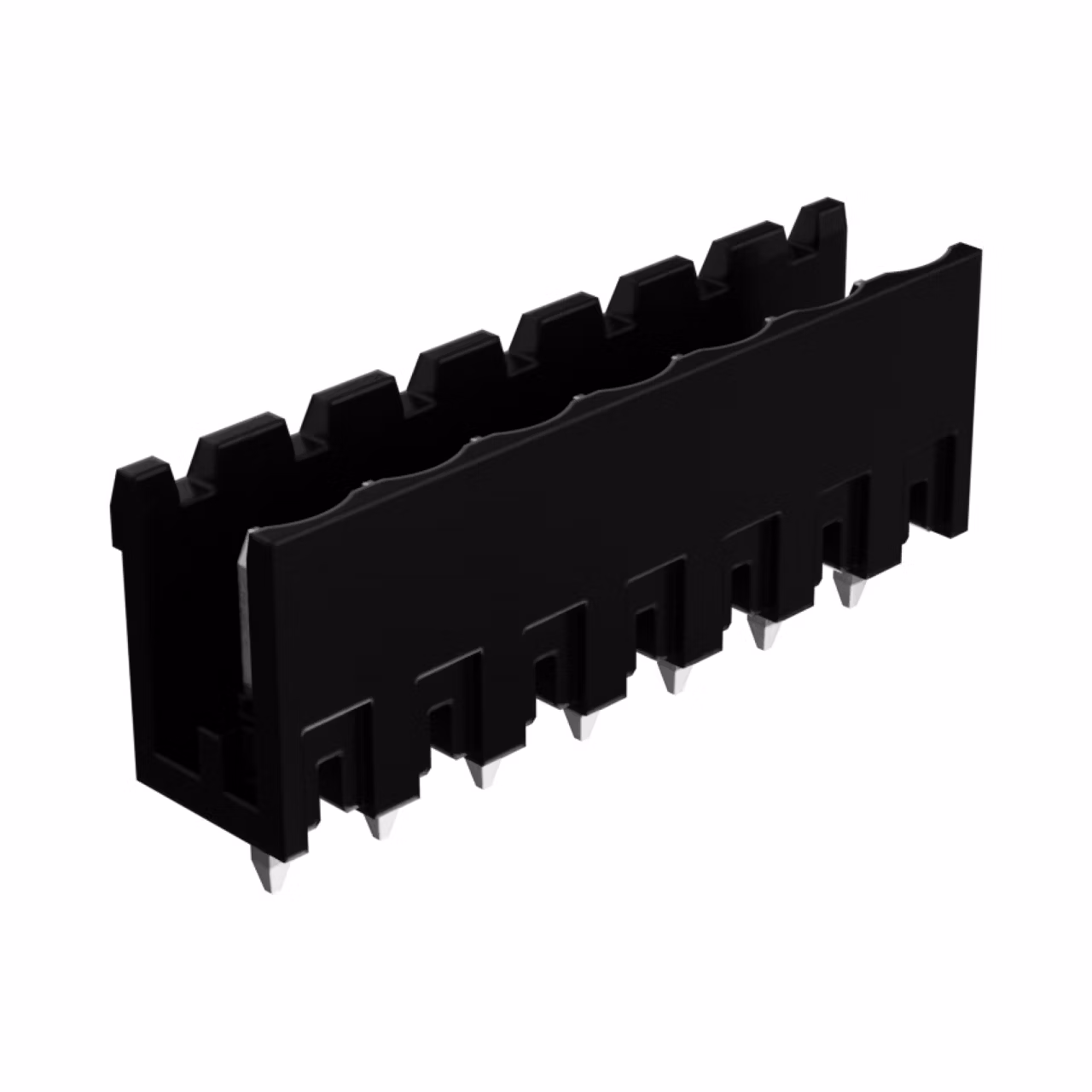 5.08mm Pitch Eurostyle Vertical PCB Header, Open Ends, 7 Circuits for sale