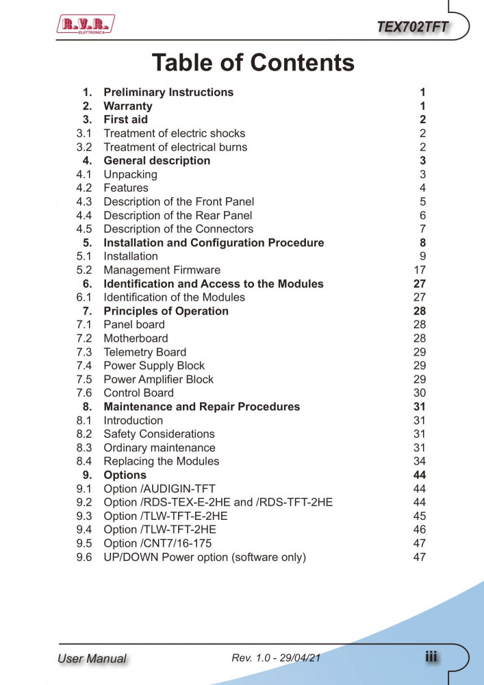 TEX702TFT document page 5