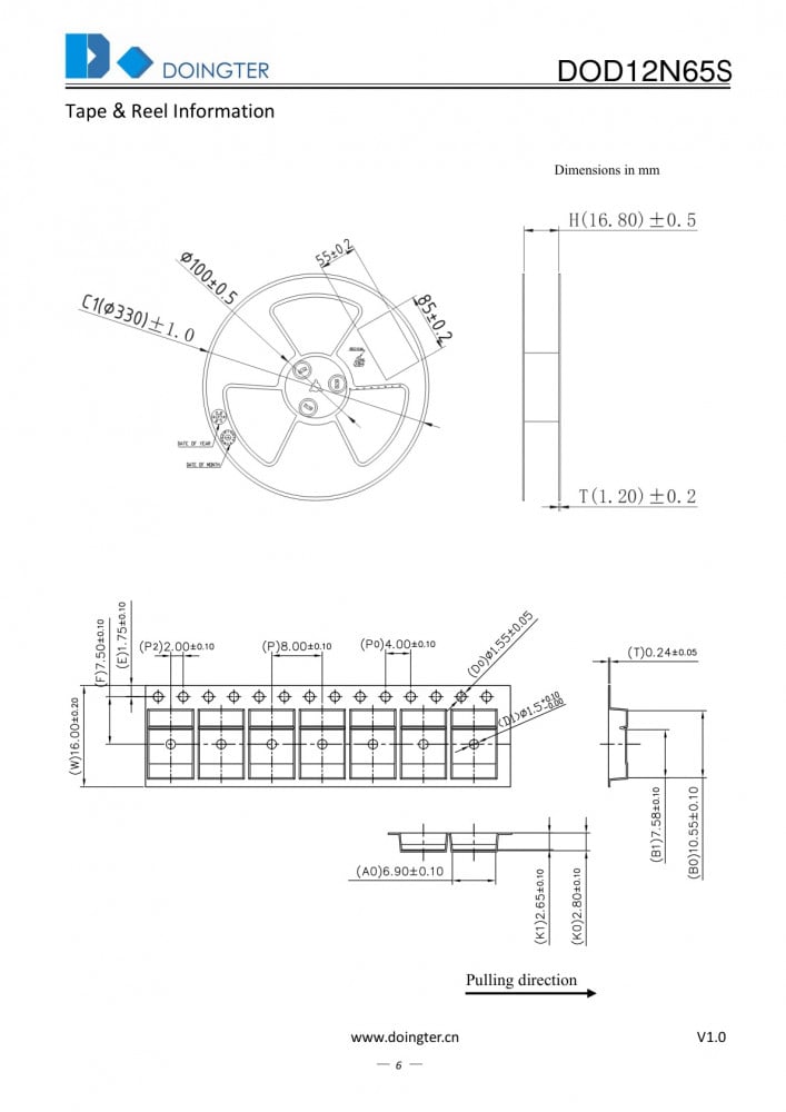 DOD12N65S datasheet page 6