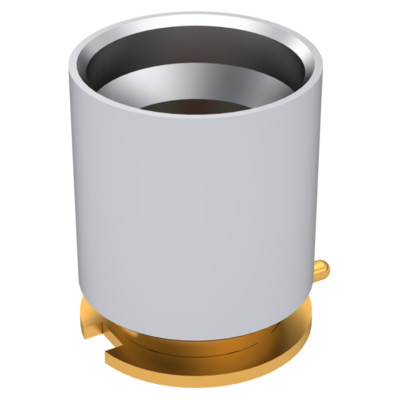 SMP-MAX / STRAIGHT MALE RECEPTACLE FOR PCB SNAP TYPE SOLDER LEGS