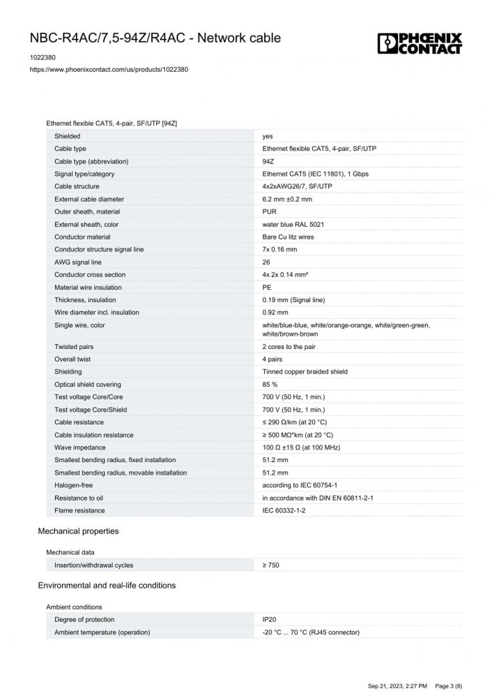 Phoenix Contact 1022380 document page 3