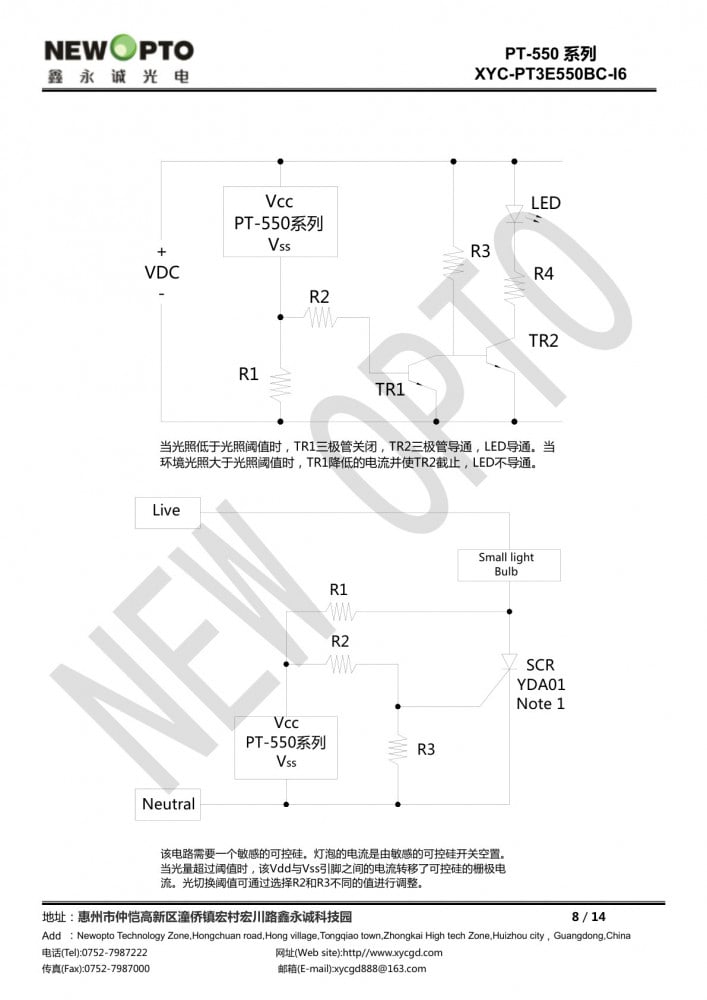 XYC-PT3E550BC-I6 approval document page 8