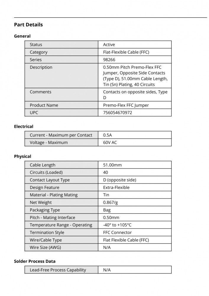 Product document image, page 2