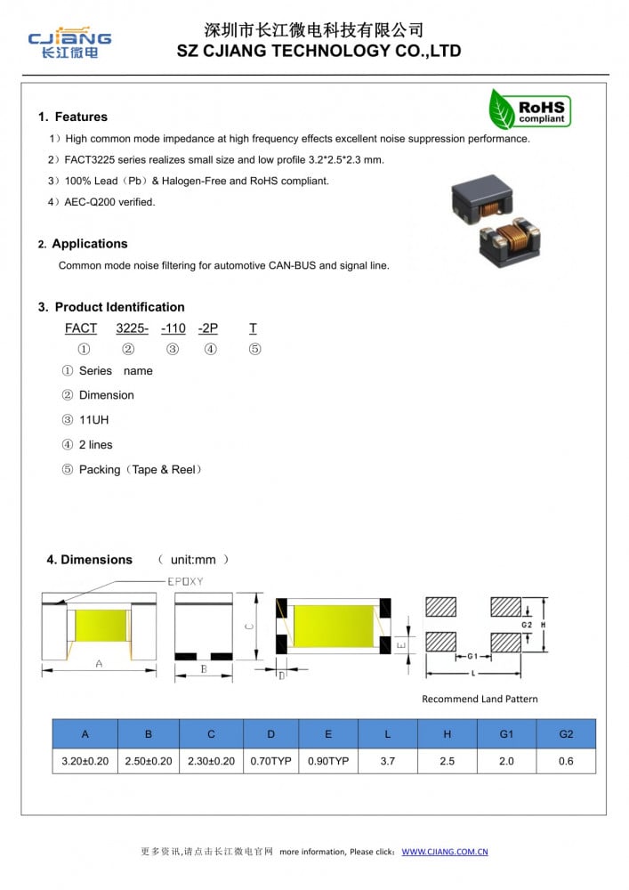 FACT3225 datasheet page 3