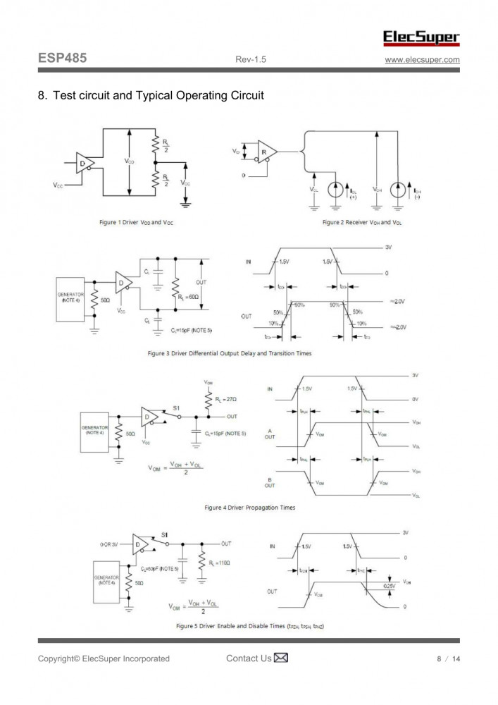 ESP485 datasheet page 8