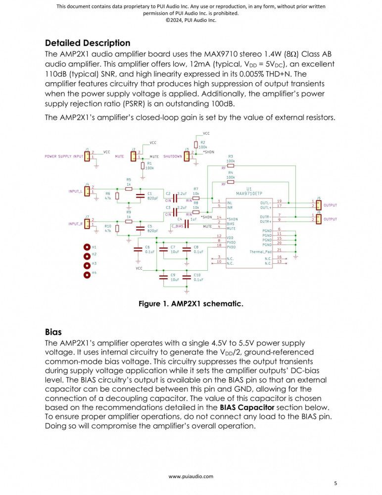 AMP2X1 datasheet page 5