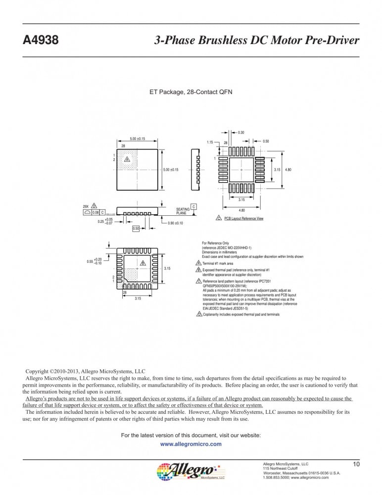 A4938 datasheet page 10