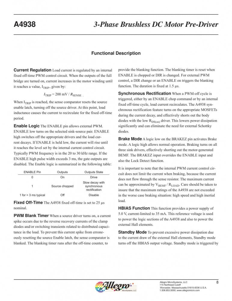 A4938 datasheet page 8