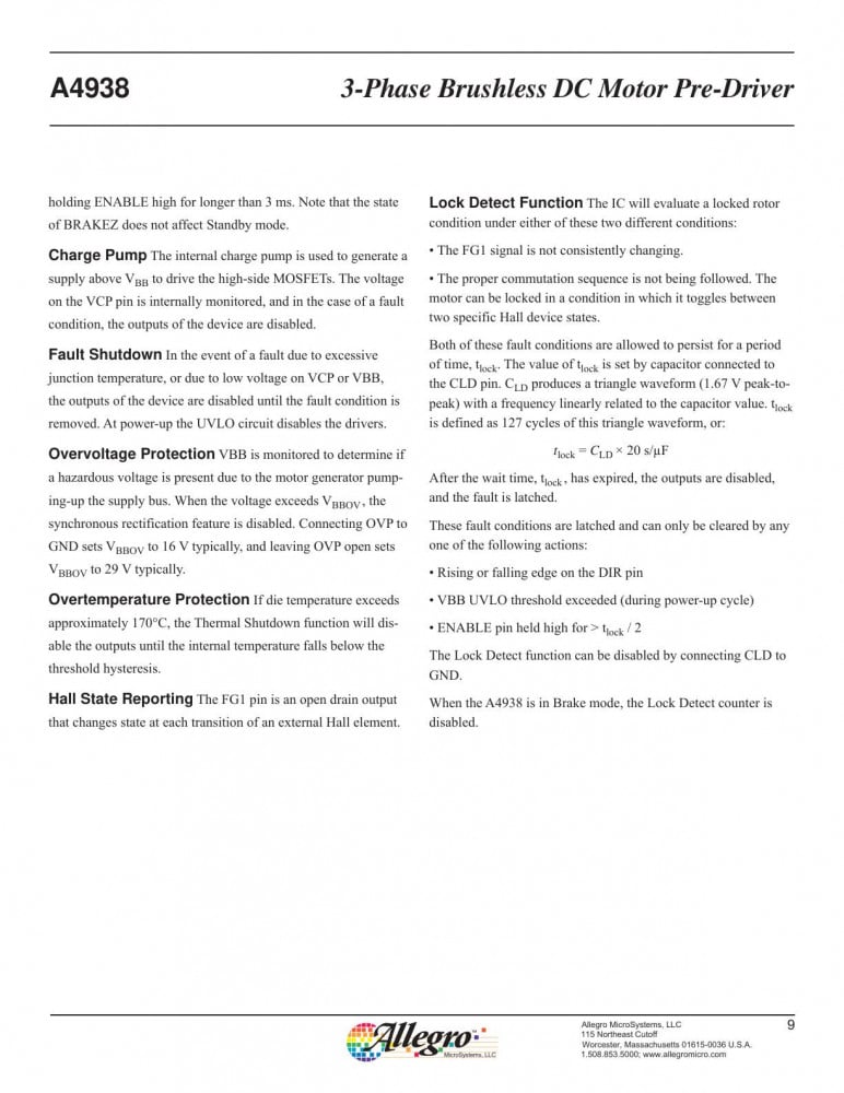 A4938 datasheet page 9