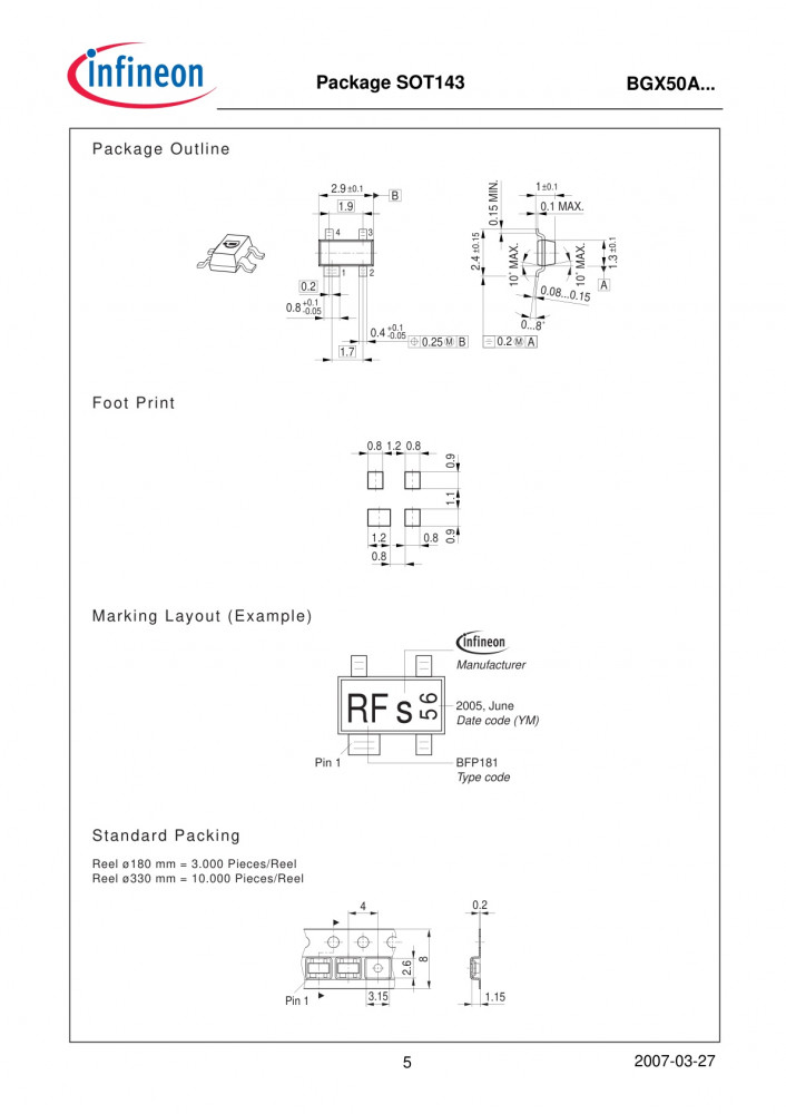 BGX50AE6327 technical document page 5