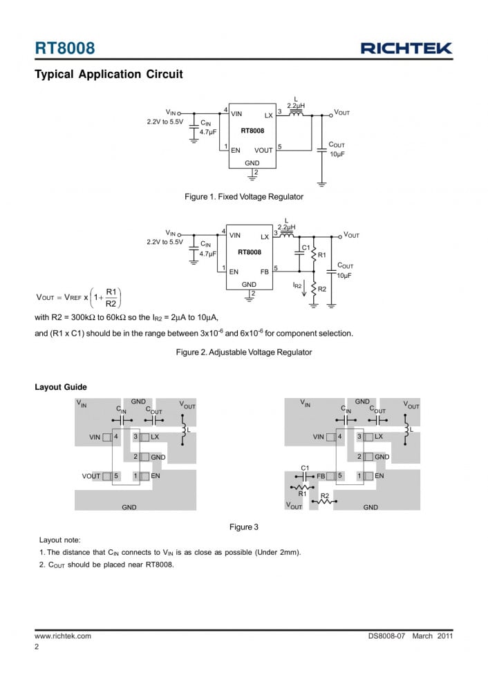 RT8008 datasheet page 2