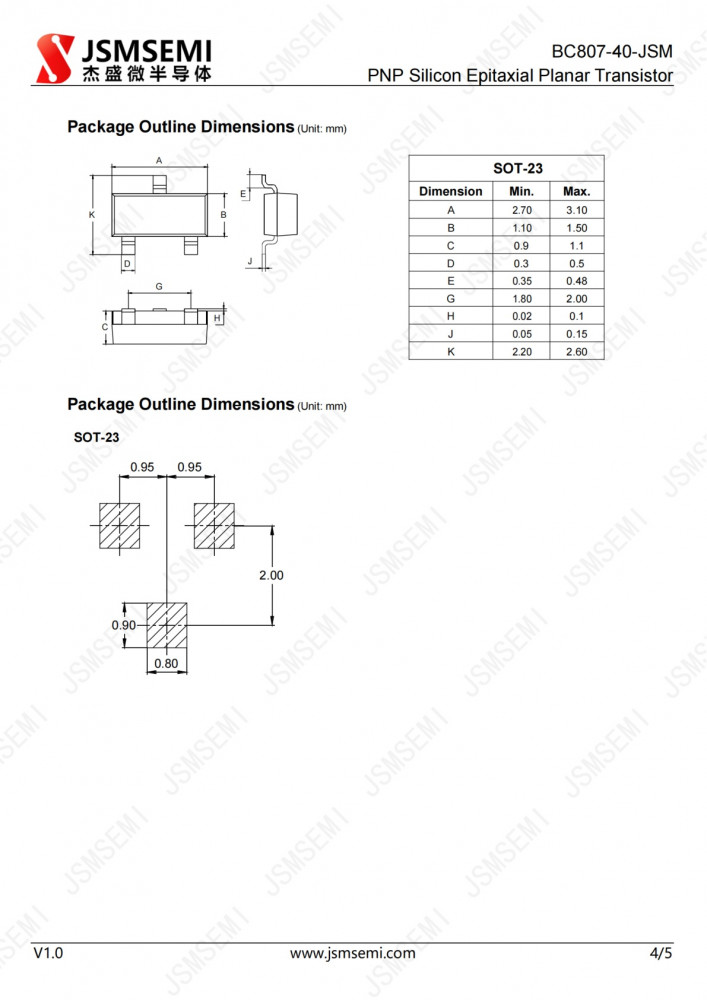 BC807-40-JSM datasheet page 4