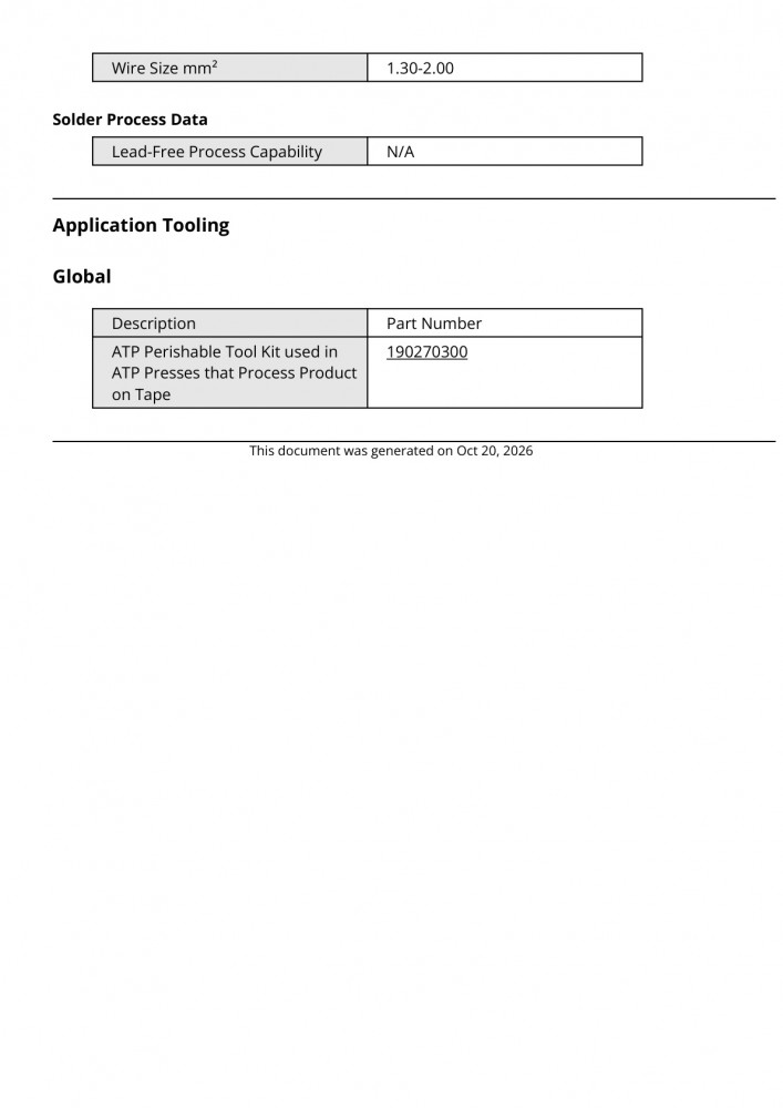 MOLEX 190440185 technical document image 3