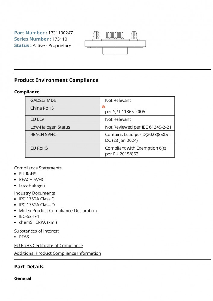 Product documentation image, page 1