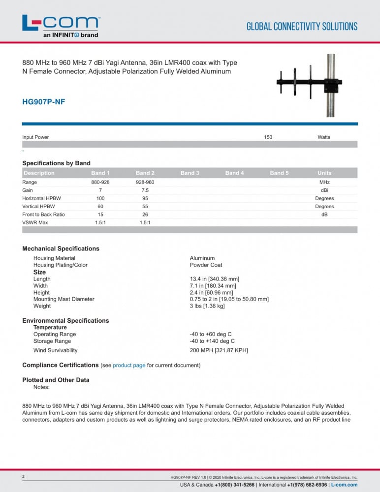 HG907P-NF technical document page 2