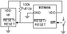 RT9817 - Micro-Power Voltage Detectors with Manual Reset