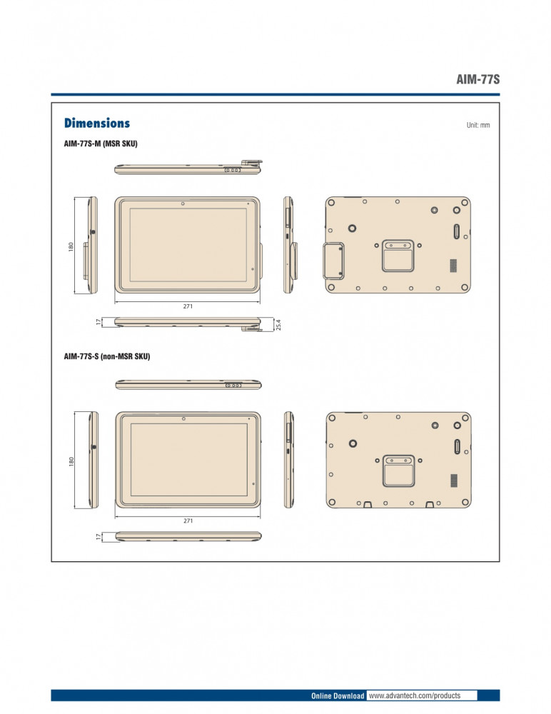 AIM-77S product documentation page 2