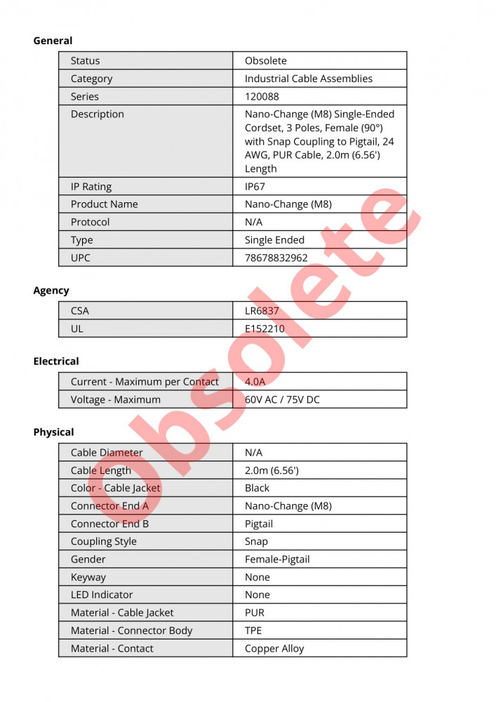 MOLEX 1200880040 technical document image 2