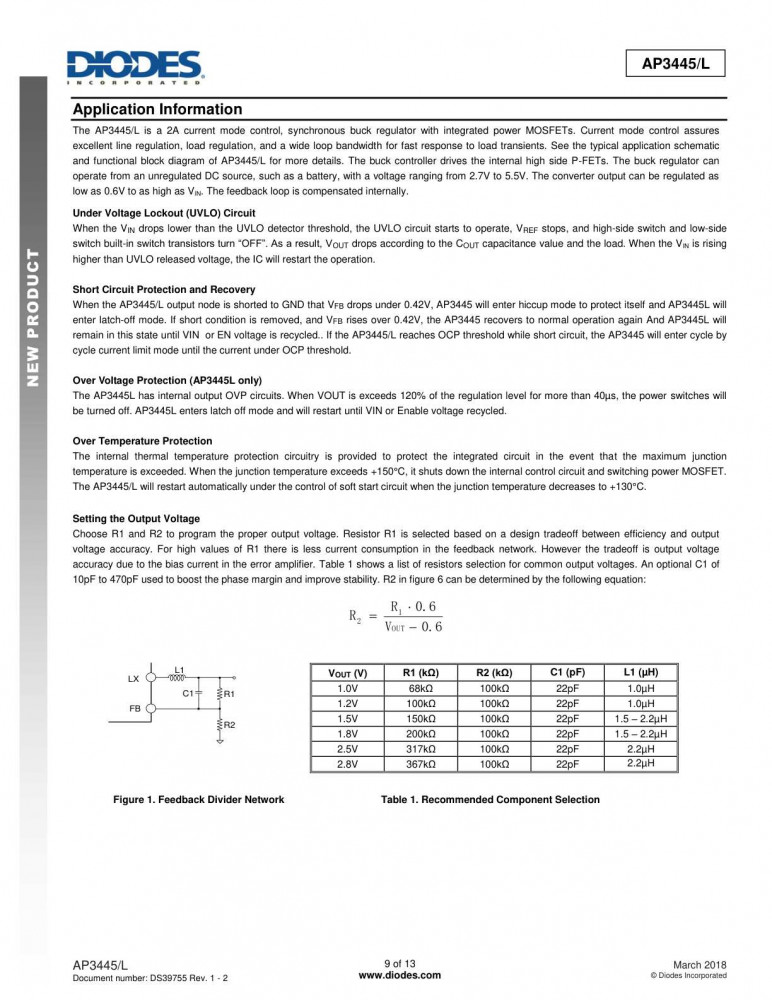 AP3445LW6-7 datasheet page 9