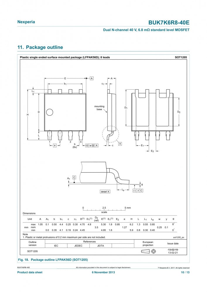 BUK7K6R8-40E datasheet page 10