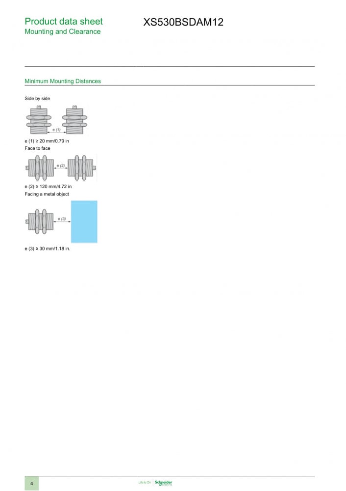 XS530BSDAM12 technical document page 4