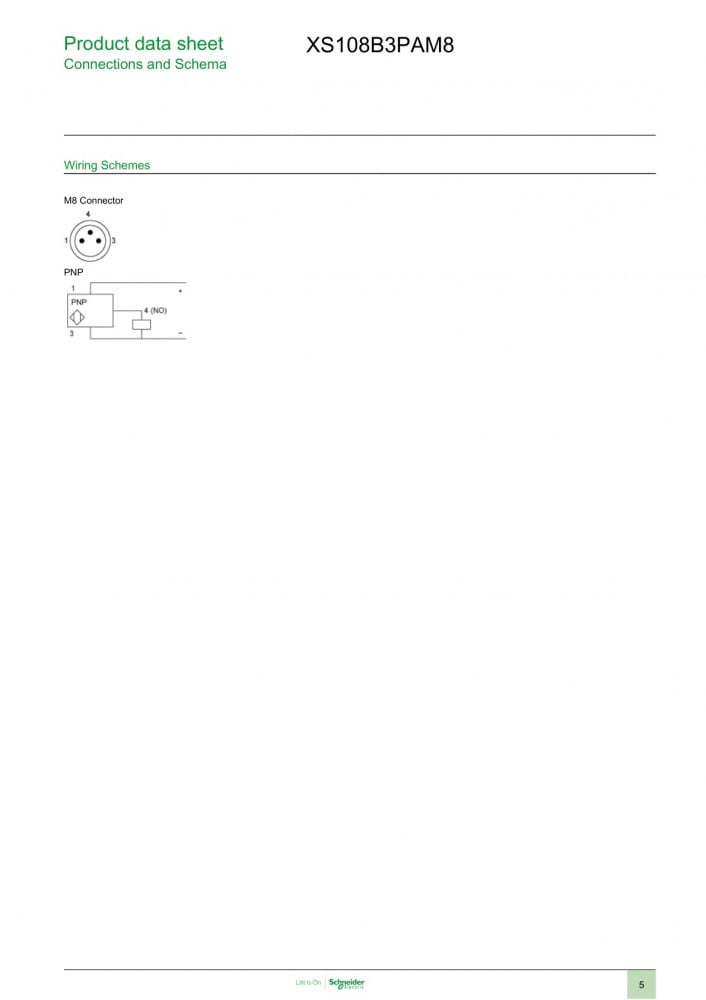 XS108B3PAM8 technical document page 5