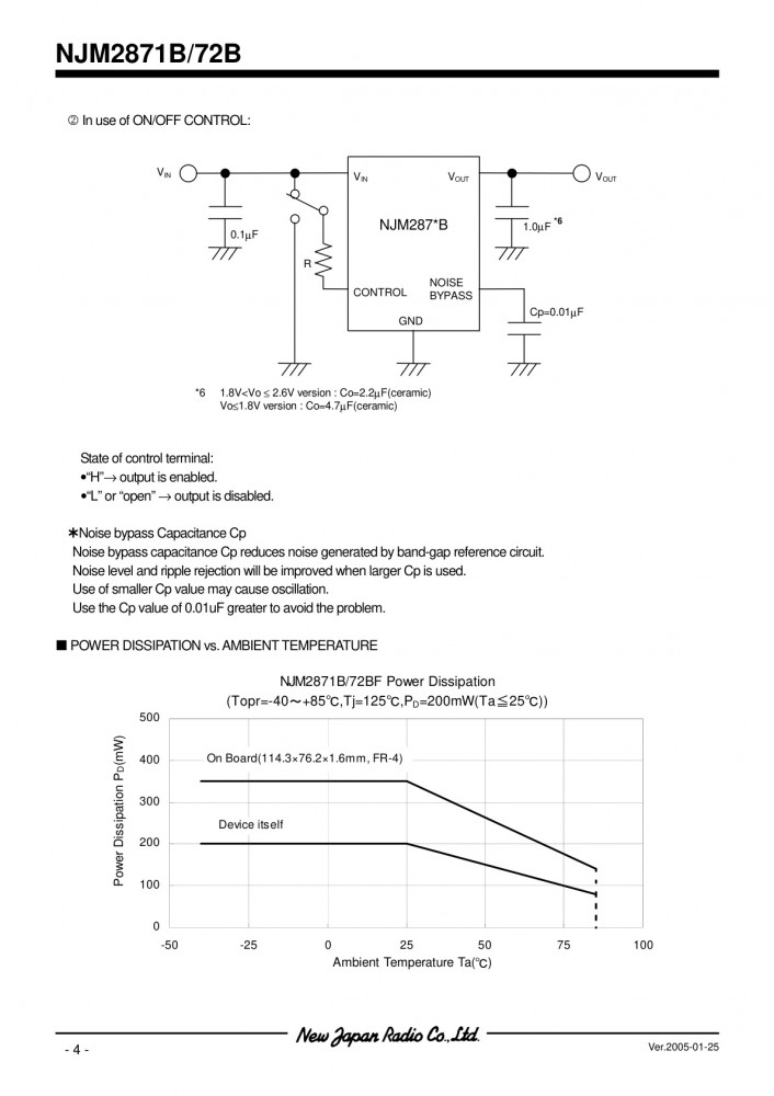 NJM2872BF33-TE1 datasheet page 4