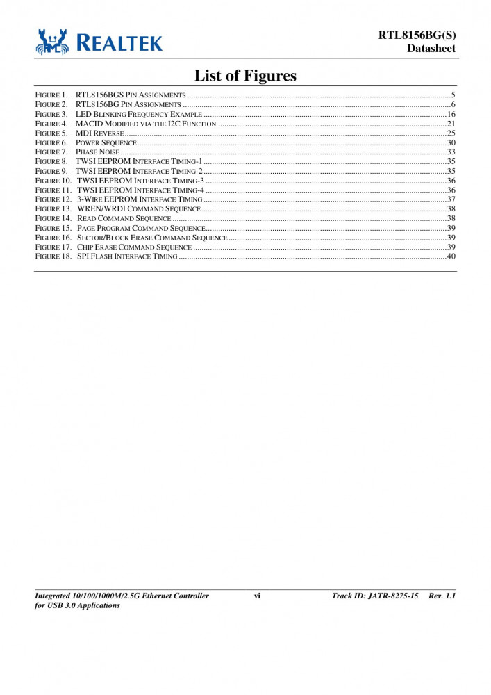 RTL8156BG-CG datasheet page 6