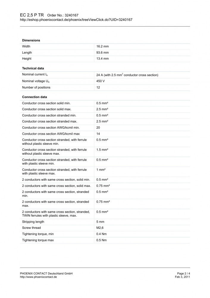 Product documentation page 2