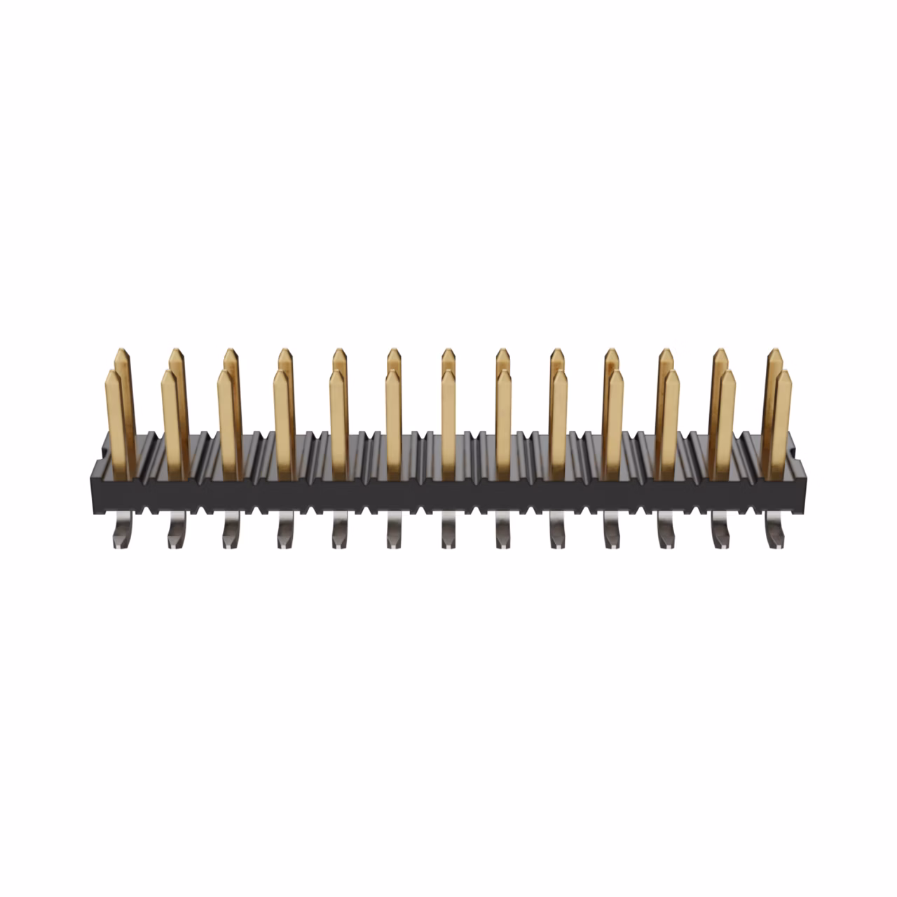 Milli-Grid Header, Vertical, Surface Mount, 26 Circuits, 0.38µm Gold (Au) Plating, Mating Pin Length 3.80mm, Tube, Lead-Free for sale