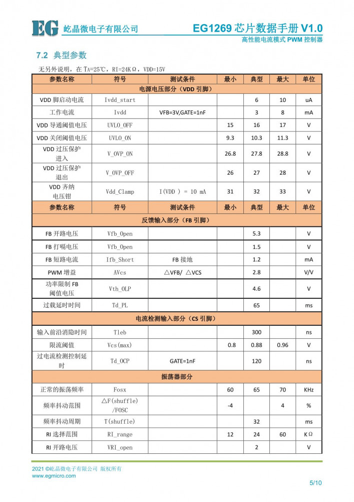 EG1269 datasheet page 8