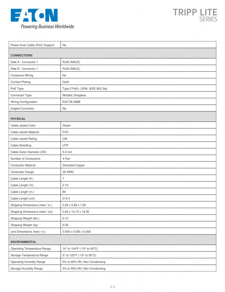 N001-007-GN technical document page 2