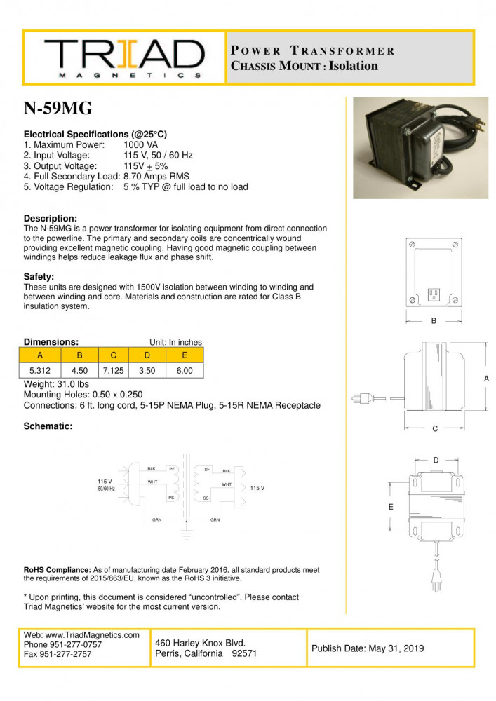 N-59MG technical document image