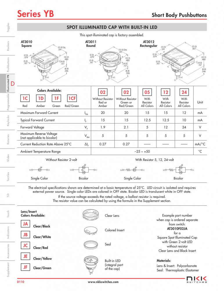 NKK YB series documentation page 7