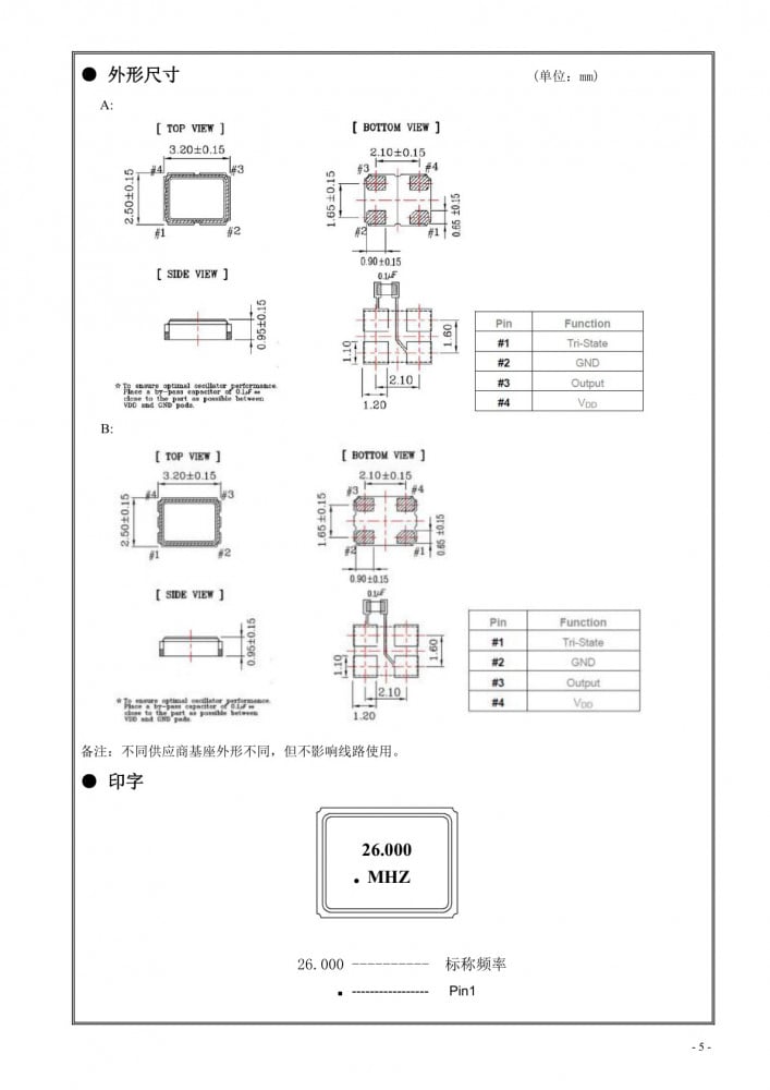 JWT YF4026M00033T8188094 datasheet page 6