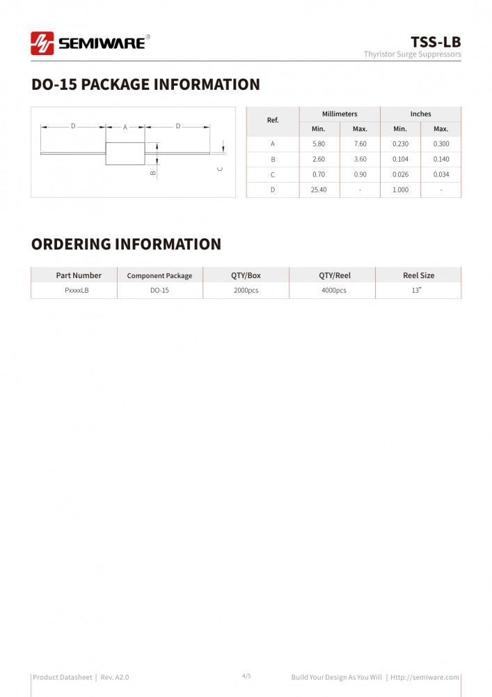 P0300LB datasheet page 4
