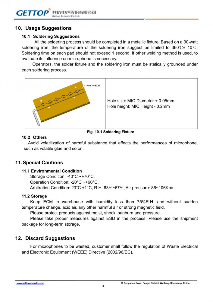 BOM9745CP4.5-V403D cautions and storage