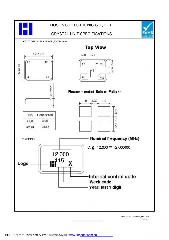 E3SB12E00000CE datasheet page 4