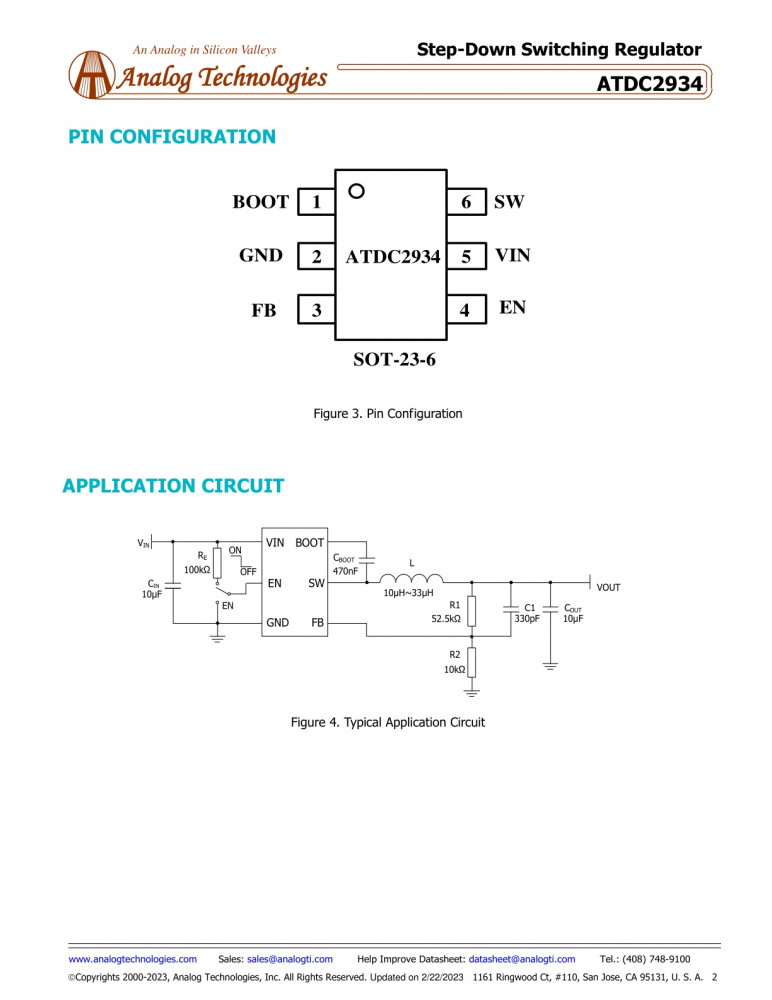 ATDC2934 datasheet page 2