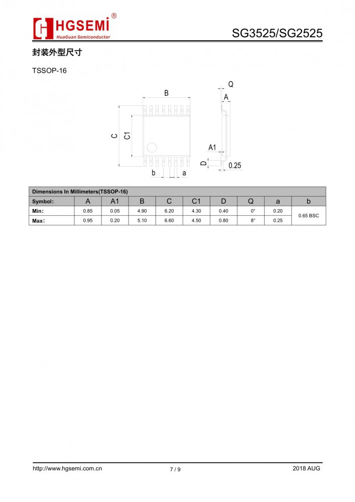 SG2525MT/TR datasheet page 7